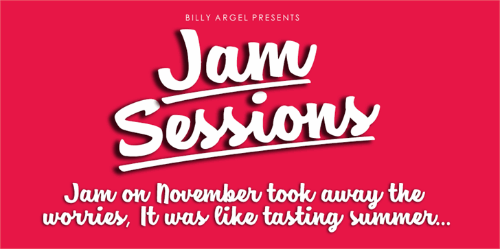 Free Jam Sessions Font – CreativeBooster