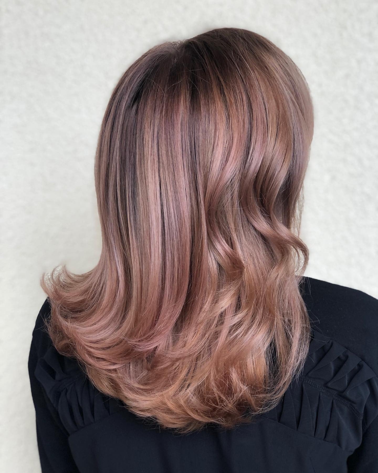 13 Subtle Rose Brown Hair Color Styles for a Natural Touch ...