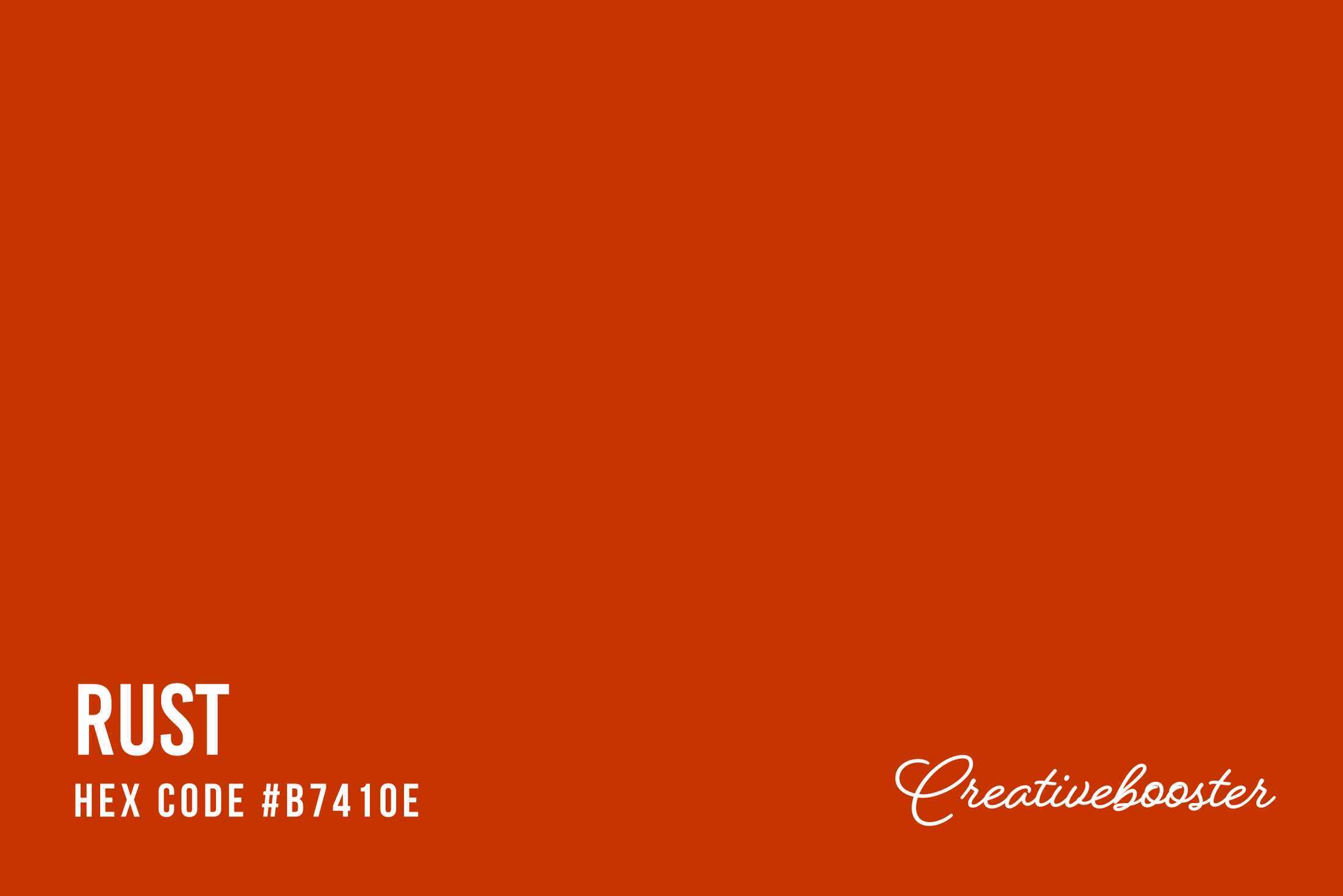 All about the color Rust: Rust Hex #B7410E, Meaning & Combination ...