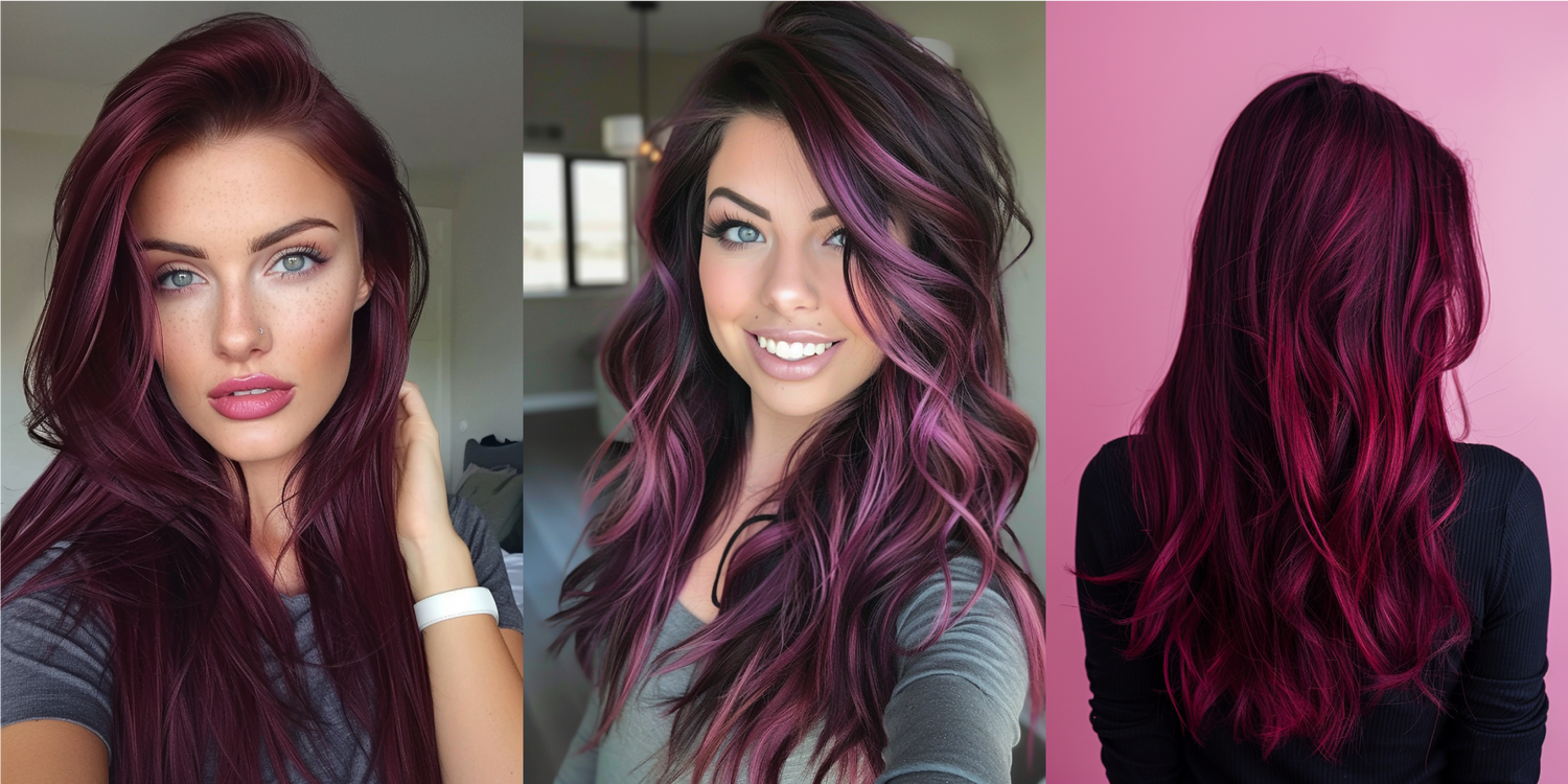 50+ Awesome Black Cherry Hair Color Ideas for 2024 – CreativeBooster