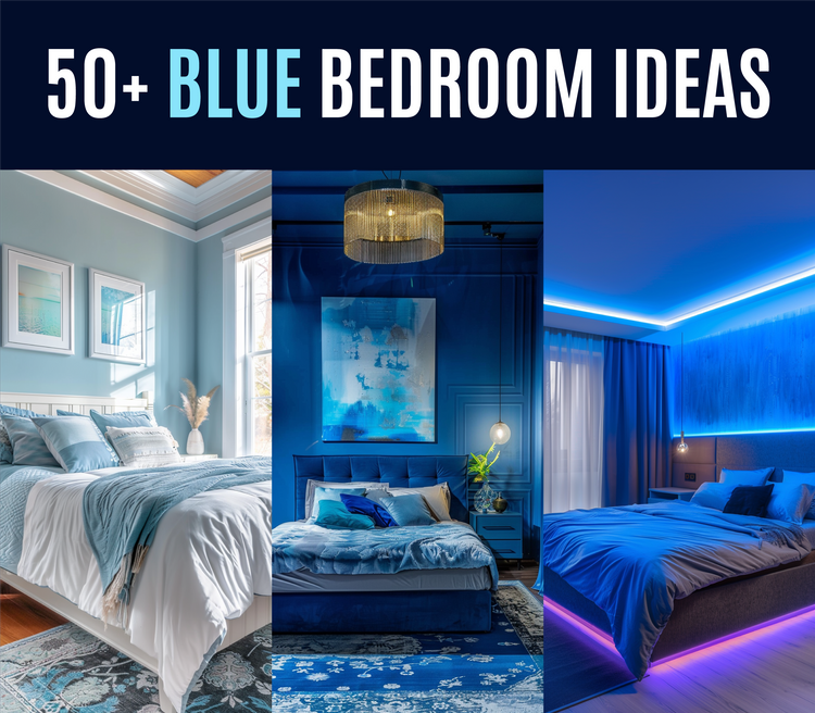 50+ Blue Bedroom Ideas for A Beautiful Calm Home – CreativeBooster