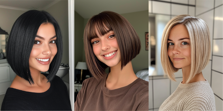 28 Superior Blunt Bob Haircuts for Sharp Hairstyle in 2024 ...