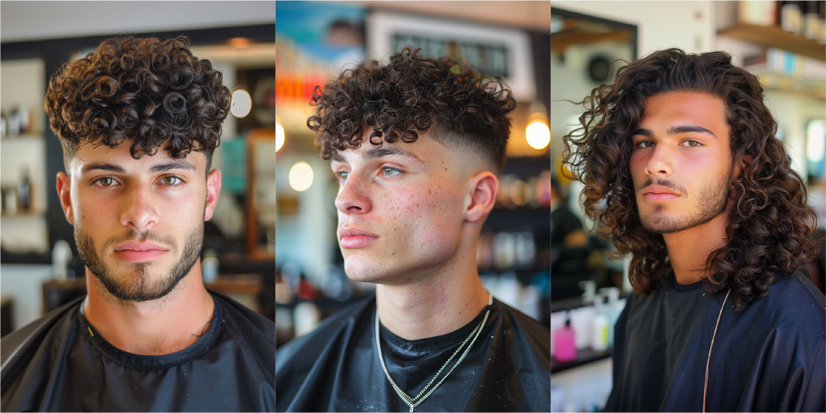 24 Fresh and Stylish Curly Haircuts for Men – CreativeBooster