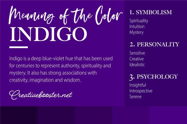 Indigo Color Meaning: Indigo Symbolizes Spirituality and Mystery ...
