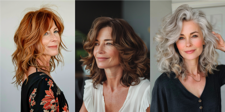 24 Gorgeous Medium-Length Hairstyles for Women Over 60 in 2024 – CreativeBooster