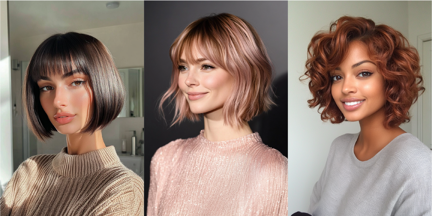 28 Crazy Good Short Bob Hairstyles with Bangs in 2024 – CreativeBooster