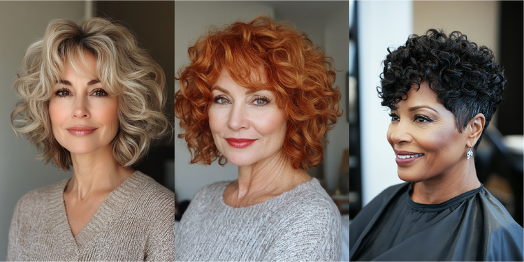 34 Stunning Short Curly Hairstyles for Older Women to Rock in 2024! – CreativeBooster