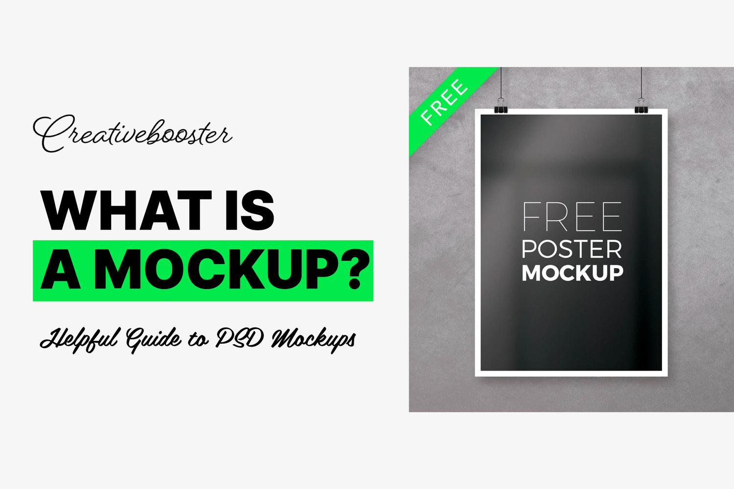 What is a Mockup? (Helpful Guide to PSD Mockups) – CreativeBooster