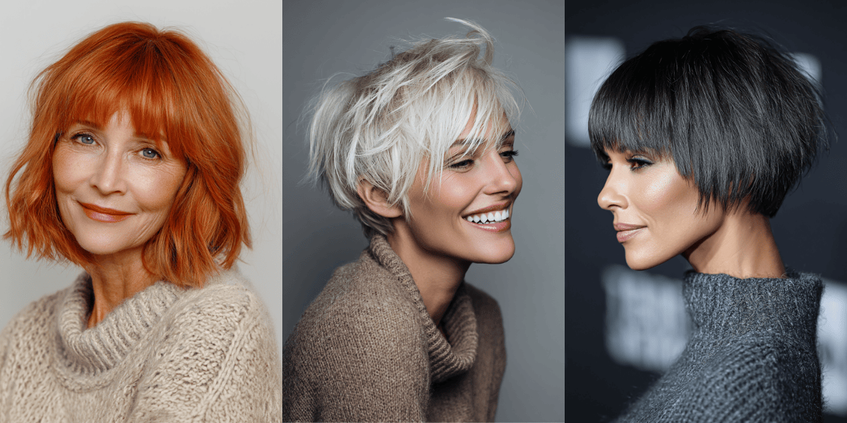 27 Stylish Bang Haircuts for Older Women 2025 – CreativeBooster