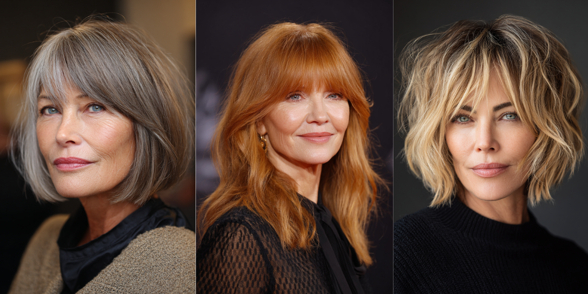 24 Stunning Blunt Haircuts for Women Over 50 2025 – CreativeBooster