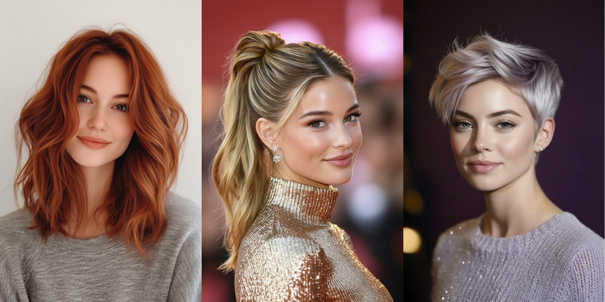 25+ Trendy Holiday Hairstyles in 2025 – CreativeBooster