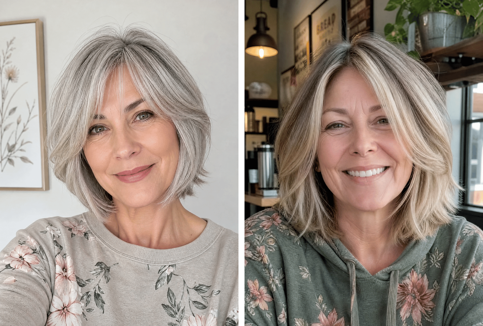 25+ Must-See Layered Bob Hairstyles for Women Over 50 – CreativeBooster