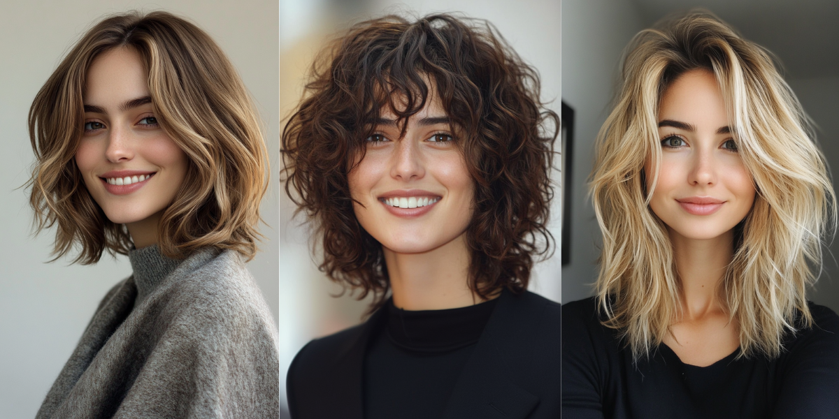 24 Stunning Medium Haircuts for Frizzy Hair – CreativeBooster
