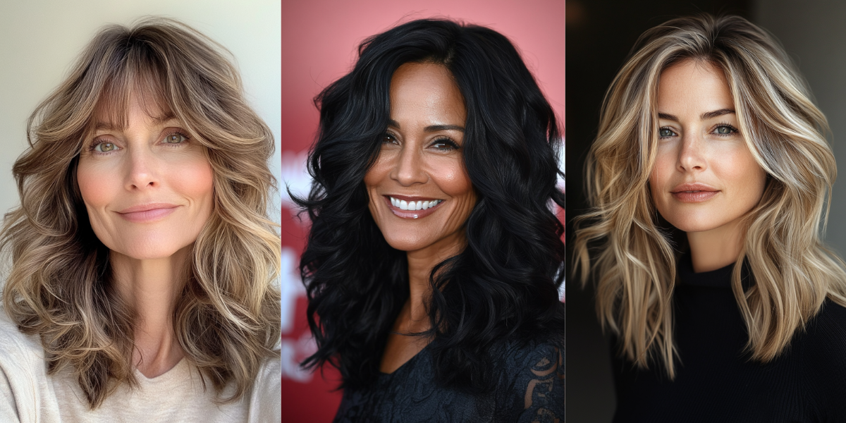 22 Chic Medium Length Wavy Hairstyles for Women Over 40 – CreativeBooster