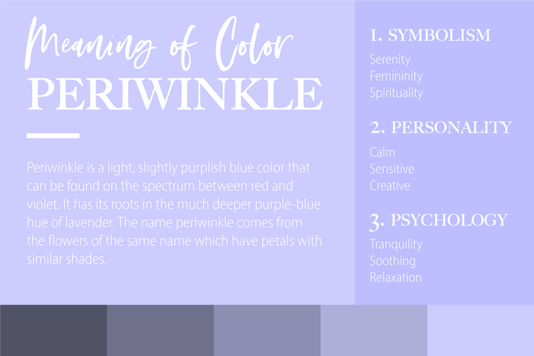 Periwinkle Color Meaning: What is the Meaning of the Color Periwinkle ...