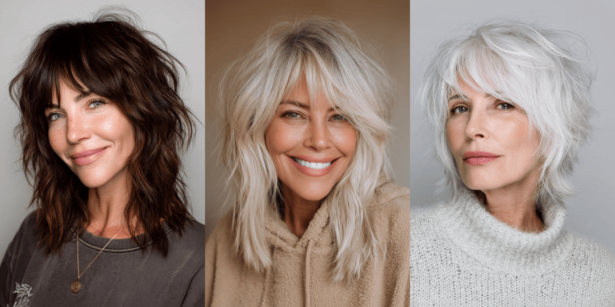 27 Refreshing Shaggy Hairstyles for Women Over 60 2026 – CreativeBooster