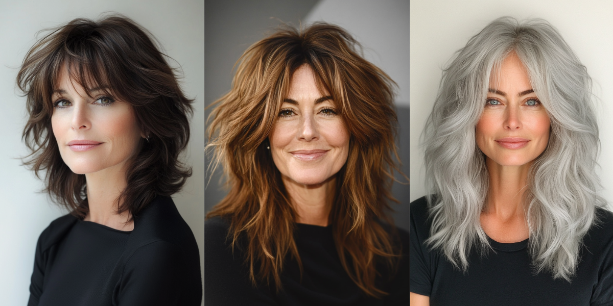 24 Stunning Shaggy Layered Hairstyles for Women Over 50 2025 – CreativeBooster