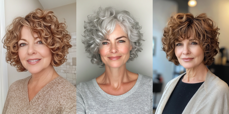 28 Game-Changing Short Curly Haircuts for Older Women to Try in 2025 ...