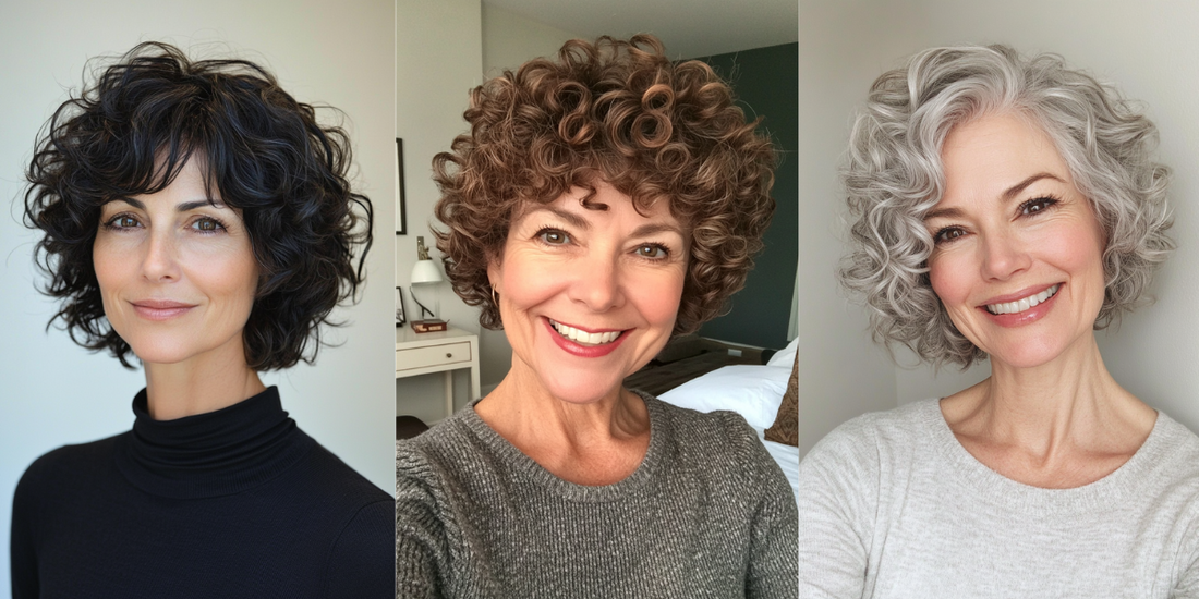 24 Stunning Short Curly Hairstyles for Older Women 2025 – CreativeBooster