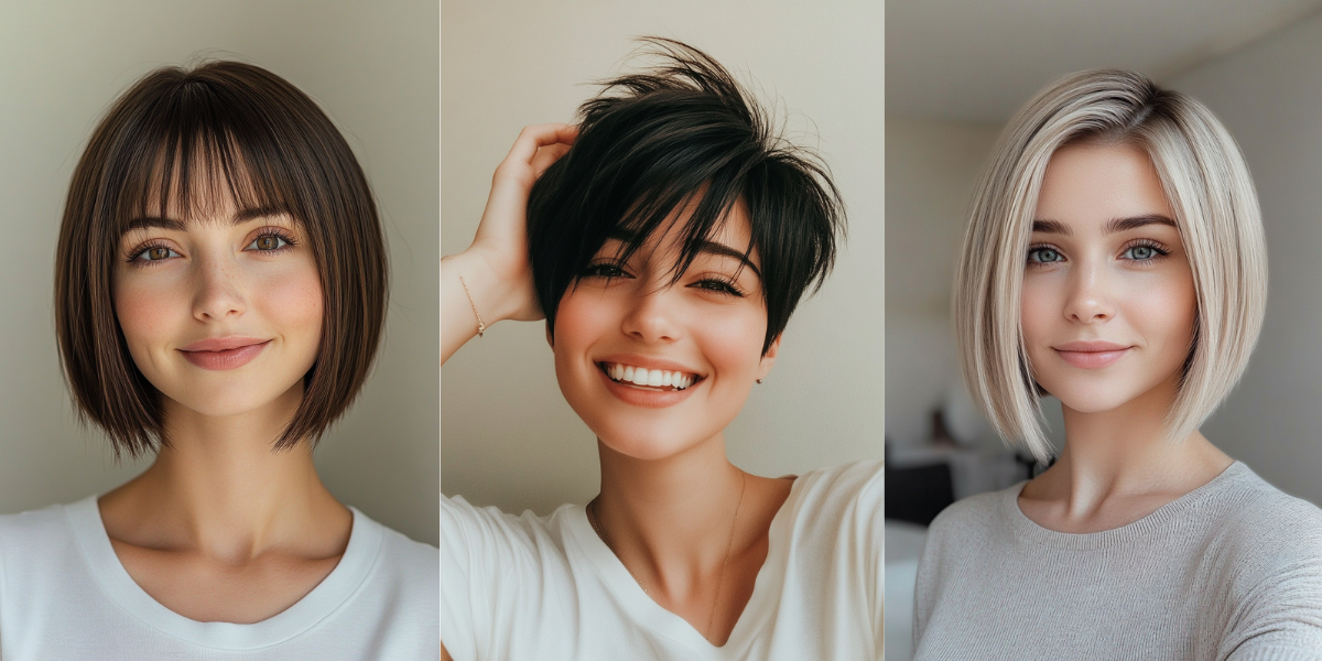 24 Chic Short Hairstyles for Straight Hair – CreativeBooster