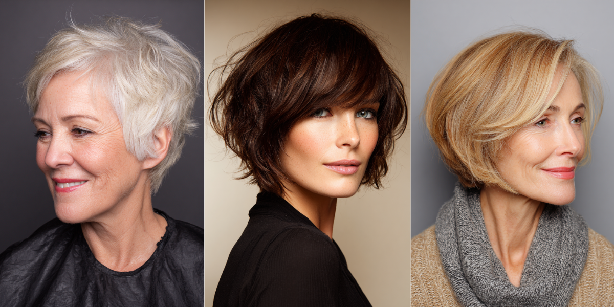 21 Stunning Short Hairstyles for Women Over 40 with Fine Hair ...
