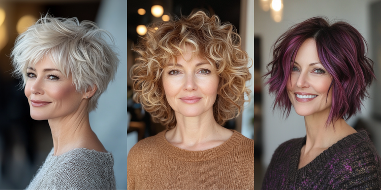 25+ Trendy Short Shag Haircuts for Women Over 50 in 2025 – CreativeBooster