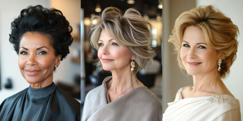 24 Stunning Updo Hairstyles for Women Over 50 – CreativeBooster