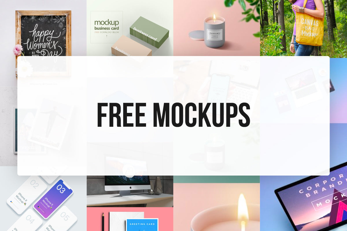 Free Mockups | Free T-shirt, Magazine, Poster and iMac Mockups ...
