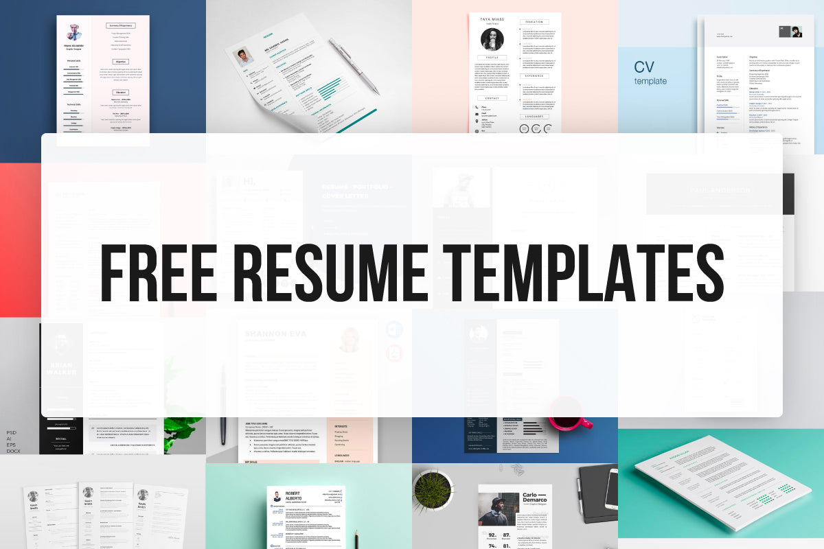 Free Resume Templates – CreativeBooster