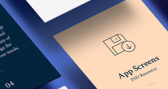 Free Isometric Perspective App Screens Mockup – CreativeBooster