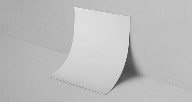 Free Folded Psd A4 Paper Mockup in Corner – CreativeBooster