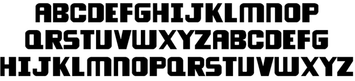 Free overload Font – CreativeBooster