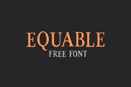 Free Equable Retro Font – CreativeBooster