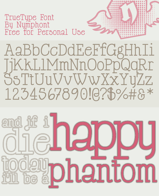 Free Happy Phantom Font – CreativeBooster