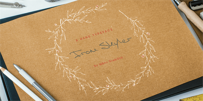 Free From Skyler Font – CreativeBooster