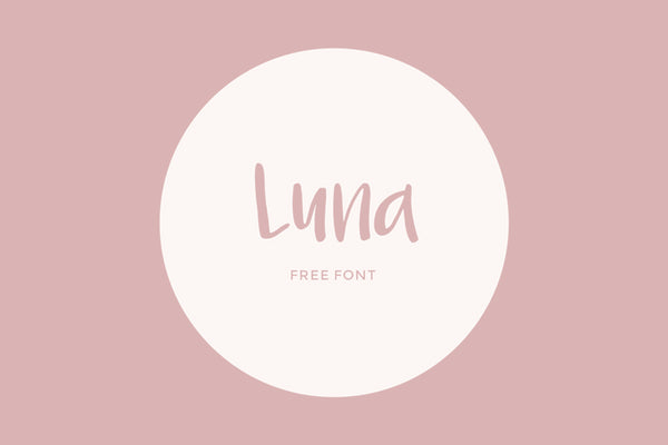Free Luna Font – CreativeBooster
