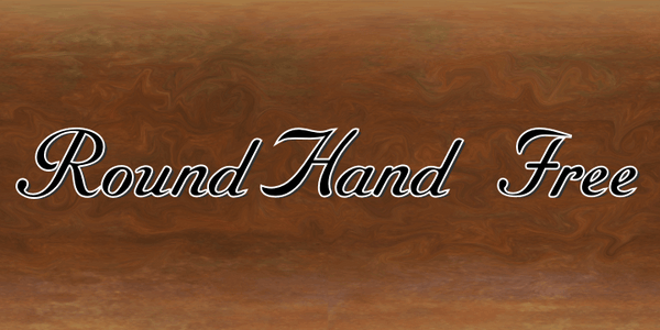 Free RoundHand Font – CreativeBooster