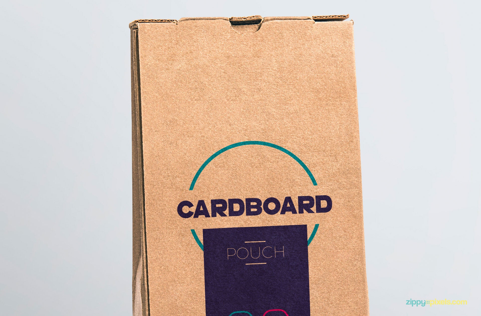 Free Cardboard Pouch Packaging Mockup – CreativeBooster