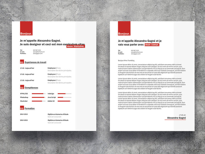 Free Cover Letter Templates in Illustrator (AI) Format – CreativeBooster