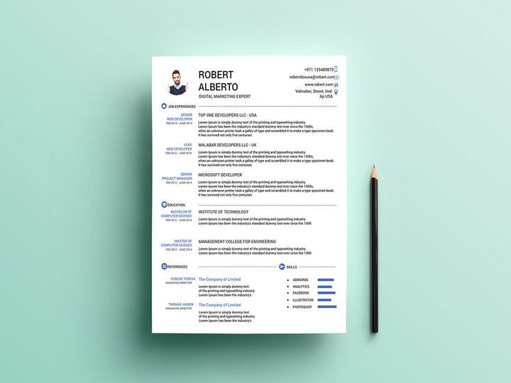 Free Cover Letter Templates in Illustrator (AI) Format – CreativeBooster