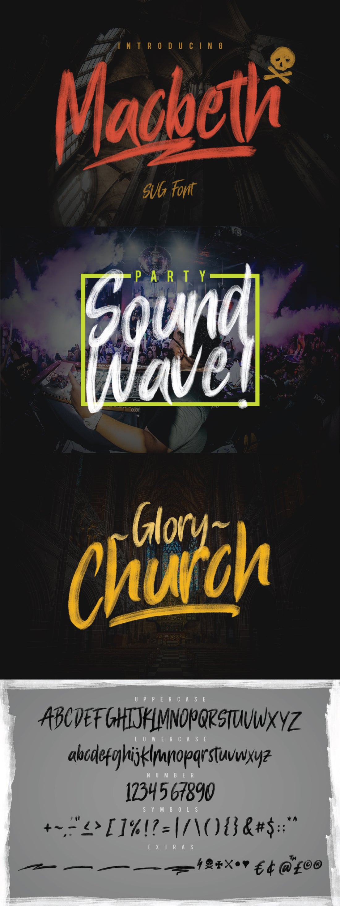 Free MACBETH - SVG FONT – CreativeBooster