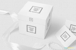 Free Luxury Gift Mockup – CreativeBooster