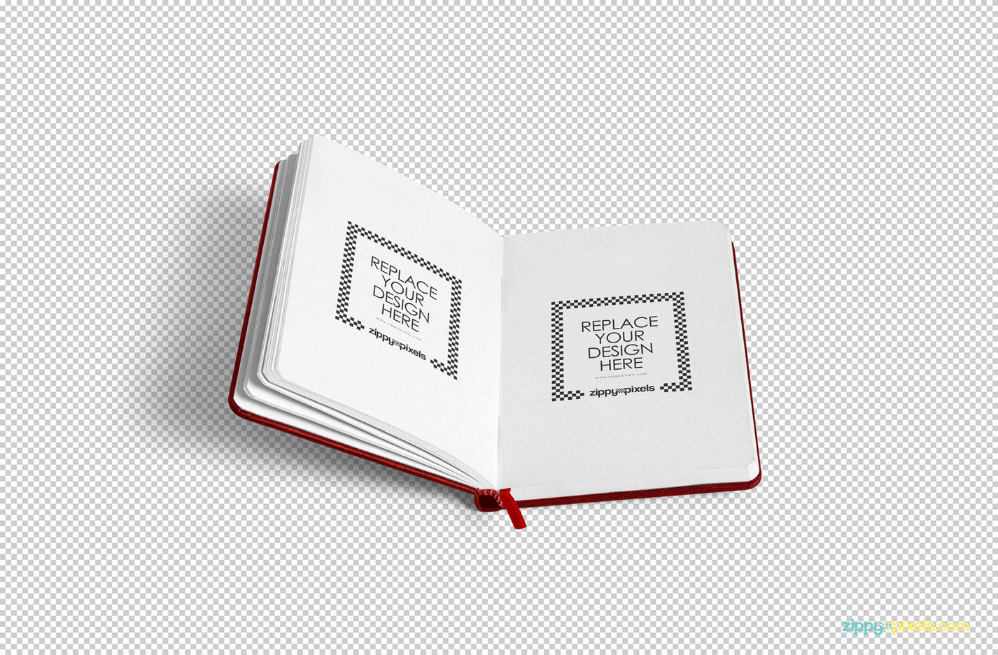 Free Open Diary Mockup – CreativeBooster