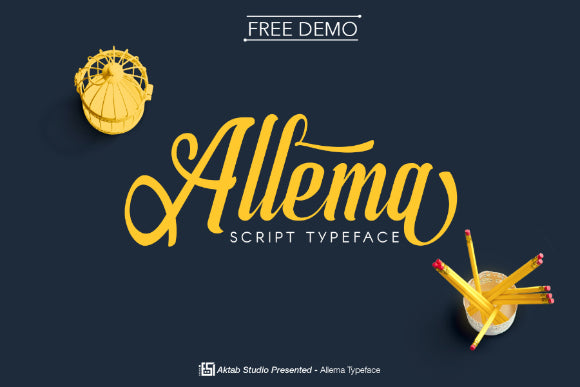 Free Allema Script Demo – CreativeBooster