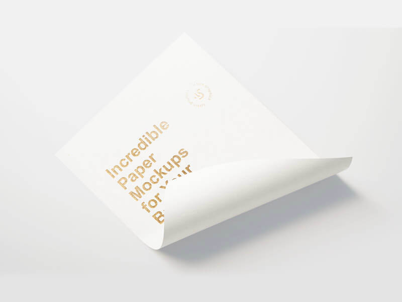 Free Branding Paper Mockup [Psd] – CreativeBooster