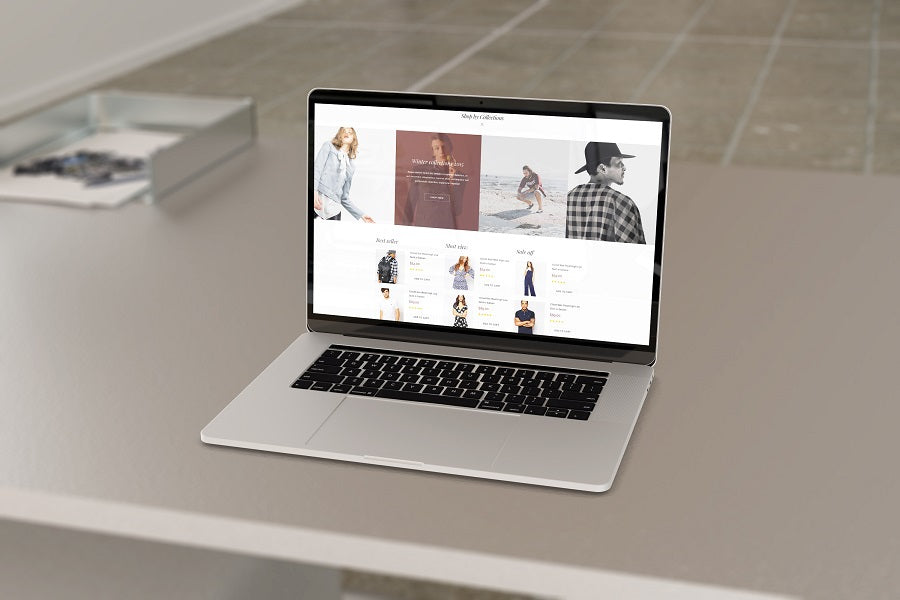 Free Responsive Website Mock-Up – CreativeBooster