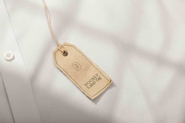 Free Clothing Label Mock-Up With Textile Fabric Psd – CreativeBooster