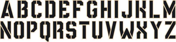 Free NCAA Army 2015 Font – CreativeBooster