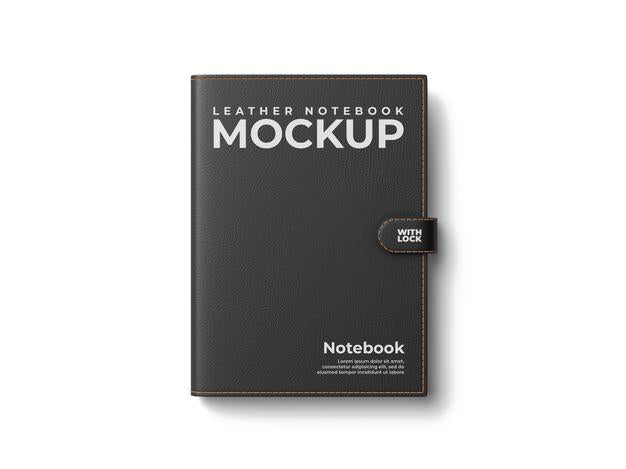 Free Leather Notebook Mockup Template Psd – CreativeBooster