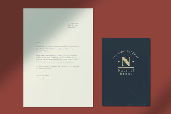 Free Letter Template Psd – CreativeBooster